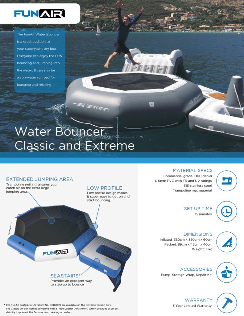 Floating Bouncers – Aqua Flight